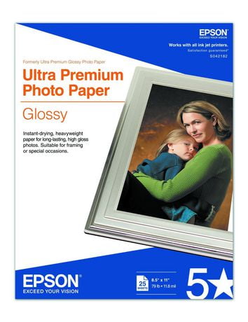Click here for Epson Canada Ltd Epson 8X 11 Inch 25 Sheet Ultra P... prices