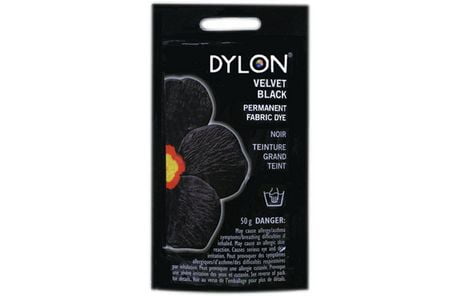 Click here for Dylon Permanent Fabric Dye Velvet Black 50 G prices