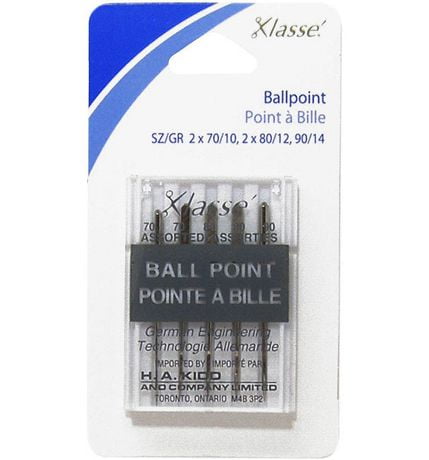 Click here for Klass Sewing Machine Needles - Ballpoint Assortmen... prices