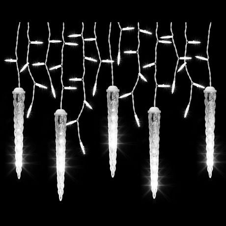 Icicle Light String w/5 ct 11" Shooting Star (White) | Walmart Canada