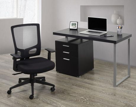 Lila Office Desk and Chair Set, Black - Walmart.ca