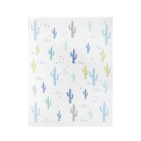 Click here for Safdie & Co. Throw Ribbed Flannel Whimsical Cactus... prices