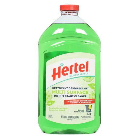 HERTEL Multi-surface cleaning disinfectant to be diluted - CUCUMBER ...