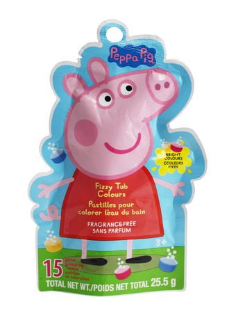Peppa Pig Fizzy Tub Colours | Walmart Canada