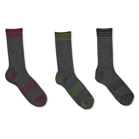 Ozark Trail Men's Crew Socks 3-Pack | Walmart Canada