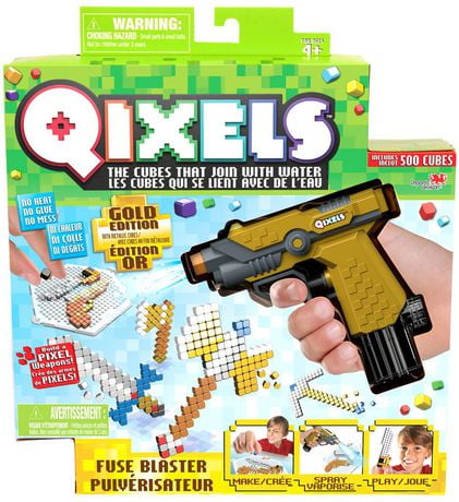 Qixels Gold Edition Fuse Blaster | Walmart Canada