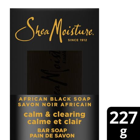 SheaMoisture Bar Soap Soothing and Clarifying bar soap African Black Soap with 24h shea moisture ...