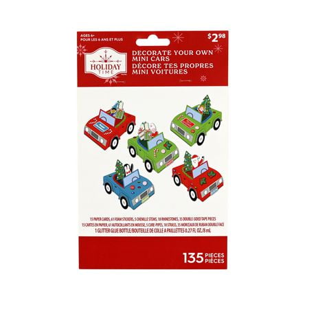 HOLIDAY TIME DYO MINI CARS | Walmart Canada