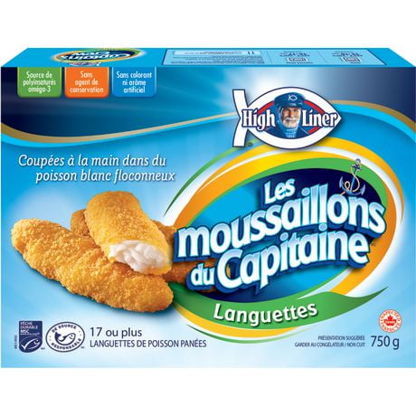 High Liner Captain'S Crew Breaded Fish Strips | Walmart Canada