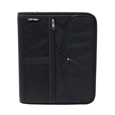 Click here for Pen + Gear 1.5 3 Ring Zippered Binder Black prices