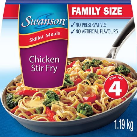 Swanson Chicken Stir Fry Skillet Frozen Meals | Walmart Canada