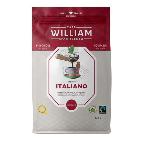 William ITALIANO Espresso Ground Coffee 340 g (12 oz) | Walmart Canada