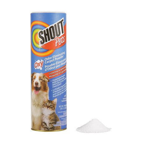 Shout for Pets Turbo Oxy Carpet Odor Eliminator Powder, 20 oz - Walmart.ca
