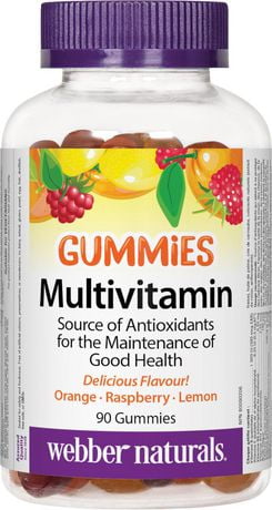 Webber Naturals® Multivitamin Gummies Orange | Walmart Canada