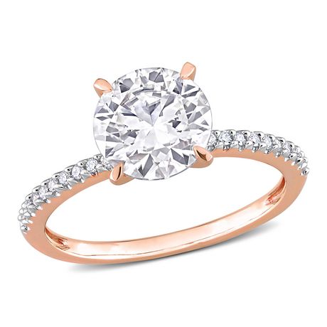 Click here for Miabella 1-4/5 Carat T. G.W. Created Moissanite An... prices