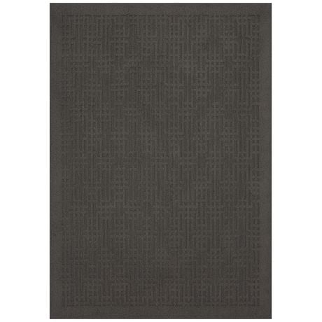 Click here for Hometrends Staircase Grey Rug Grey 60 X 84 prices