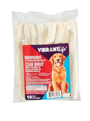 Click here for Vibrant Life Rawhide Mini Rolls 8 In prices