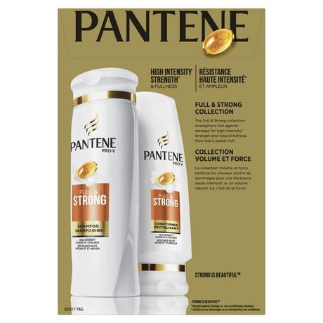 Pantene Pro-V Full & Strong Shampoo and Conditioner Dual Value Pack ...
