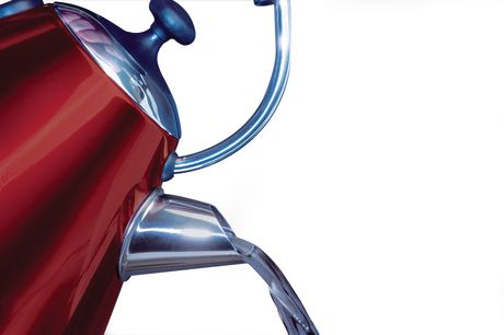 Salton Retro Pyramid Kettle 1.8L Metalic Red JK1570 | Walmart Canada