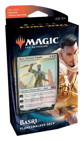 Magic: The Gathering- Planeswalker Deck- Core Set 2021 (M21) Basri- 60 ...