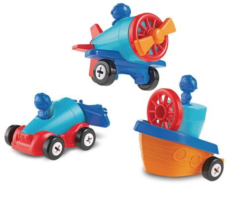 Click here for Learning Resources - 1-2-3 Build It! Car-Plane-Boa... prices