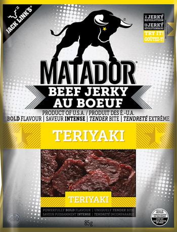 Matador Teriyaki Bold Flavour Beef Jerky | Walmart Canada