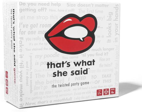 Click here for Kroeger Thats What She Said The Party Game Of Twis... prices