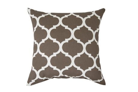 Click here for Henryka Ltd Square Toss Cushion Brown 16 prices