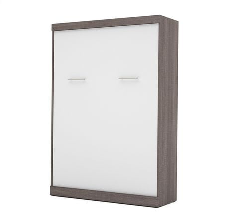 Click here for Bestar Nebula 59W Full Murphy Bed In Bark Grey & W... prices