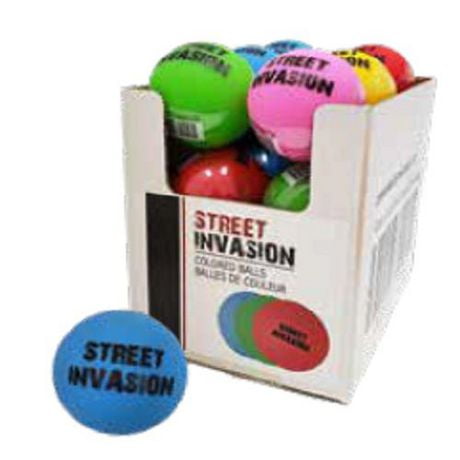 Street Invasion Colored Street Hockey Balls - Walmart.ca