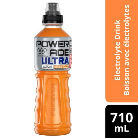 Powerade Ultra Citrus Blast Bottle, 710 mL | Walmart Canada