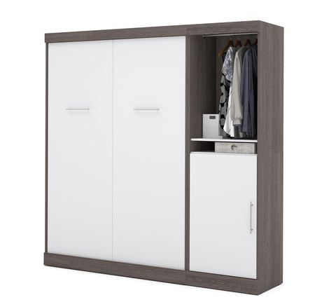 Click here for Bestar Nebula 84W Full Murphy Bed With Storage Uni... prices