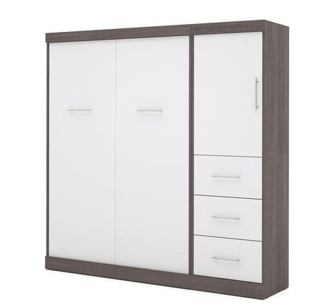 Click here for Bestar Nebula 84W Full Murphy Bed And Storage Unit... prices