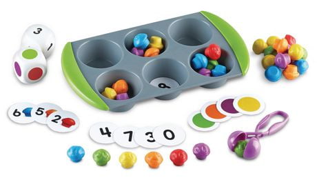 Click here for Learning Resources - Mini Muffin Match Up Math Act... prices