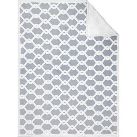 Click here for Safdie & Co. Throw Knit Cable Link Super Soft Grey... prices