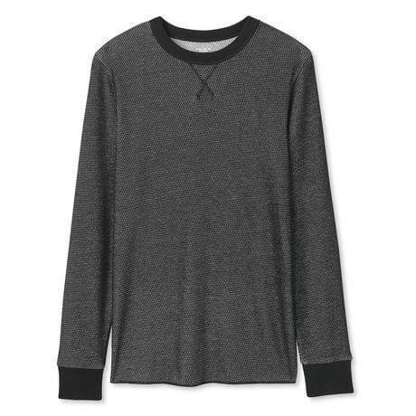 Click here for Athletic Works Mens Knit Thermal Top Black L prices