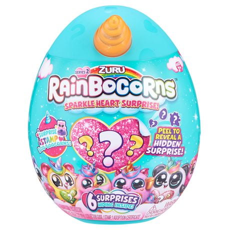 Click here for Rainbocorns Sparkle Heart Surprise Series 2 By Zur... prices