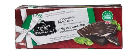 Our Finest Dark Chocolate Mint Thins | Walmart Canada