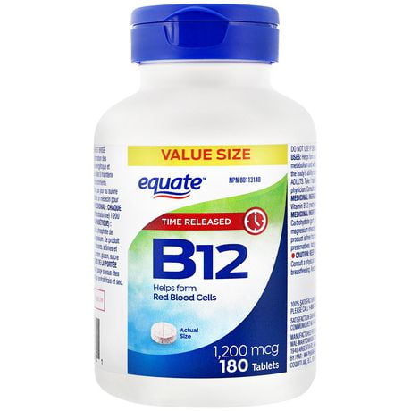 Vitamin B12 Supplements | Walmart Canada