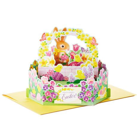 Hallmark Pop Up Easter Card (Displayable Easter Basket) | Walmart Canada