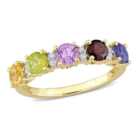Click here for Miabella 1-2/5 Carat T. G.W. Multi-Color Gemstone... prices