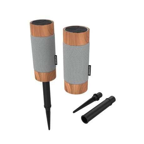 Click here for Kitsound Diggit Garden Speaker 2 Pack prices