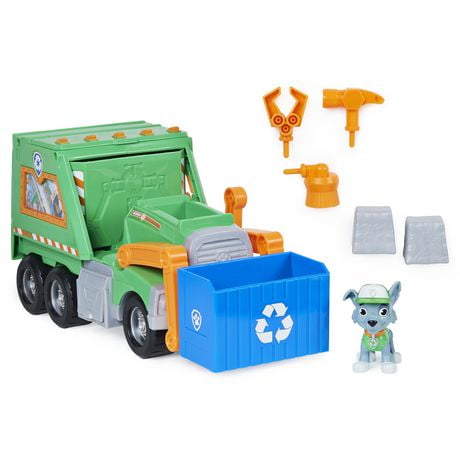 Click here for Paw Patrol  Rocky S Reuse It Deluxe Truck With Col... prices