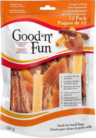 Good 'n' Fun Triple Flavour Variety Pack 12ct, 164g - Walmart.ca