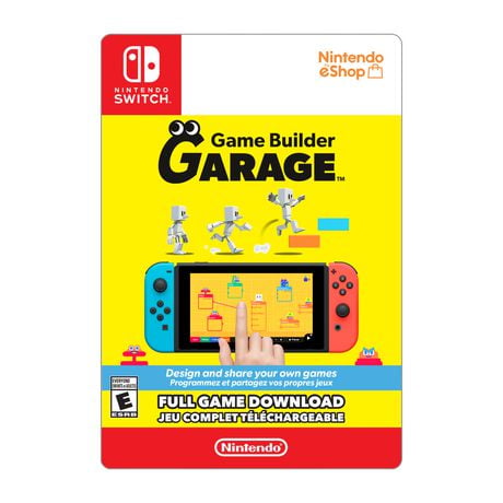 Nintendo Switch Game Builder Garage $39.99 (Digital Code) - Walmart.ca