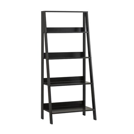 Click here for Manor Park 4 Shelf Simple Modern Wood Ladder Bookc... prices