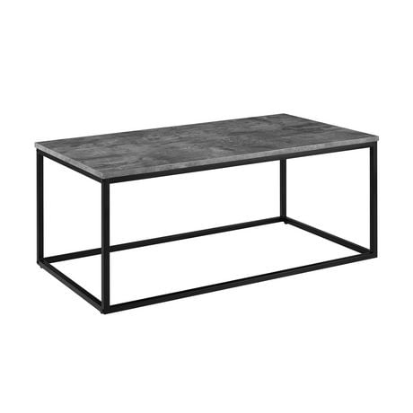 Click here for Manor Park Modern Open Coffee Table Dark Concrete... prices