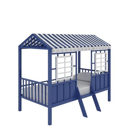 Click here for Dhp Little Seeds Rowan Valley Forest Loft Bed Blue... prices