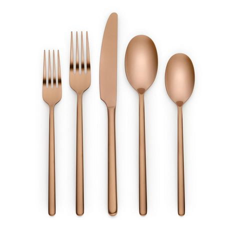 Click here for Ornative Jayden Copper Flatware 20Pc Copper 20 prices