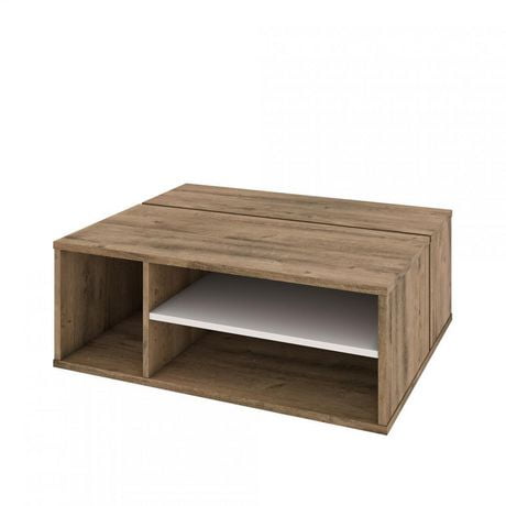 Click here for Bestar Fom Coffee Table In Walnut Grey & Sandstone... prices